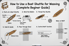 How to Use a Boat Shuttle for Weaving (Complete Beginner Guide) – Riley ...