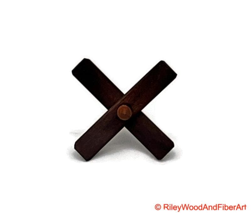 Mini Turkish Drop Spindle - Walnut Whorl with Maple Heartwood Shaft ...