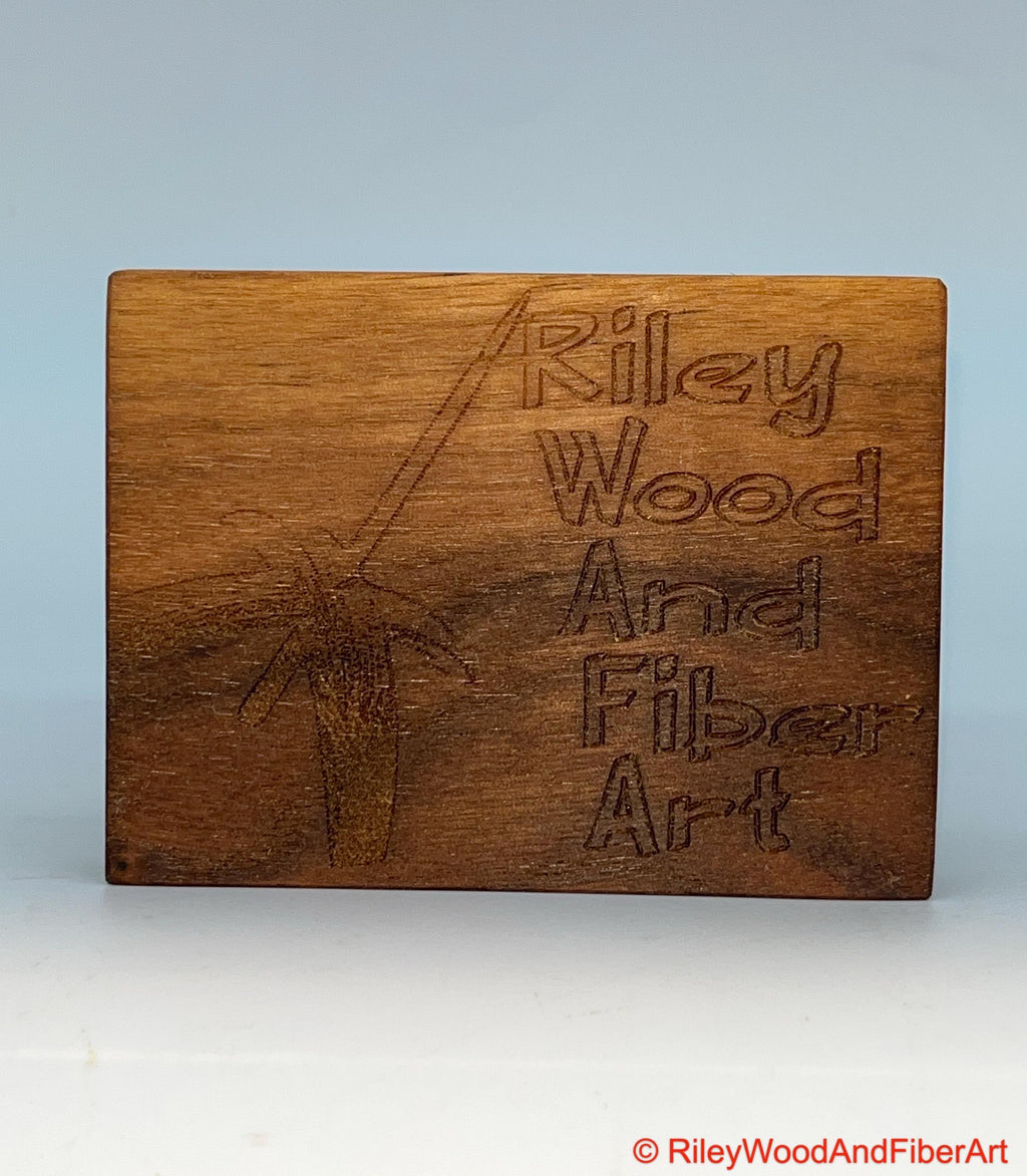 Turkish Drop Spindle Box for Mini or Medium Spindles – Riley Wood and ...